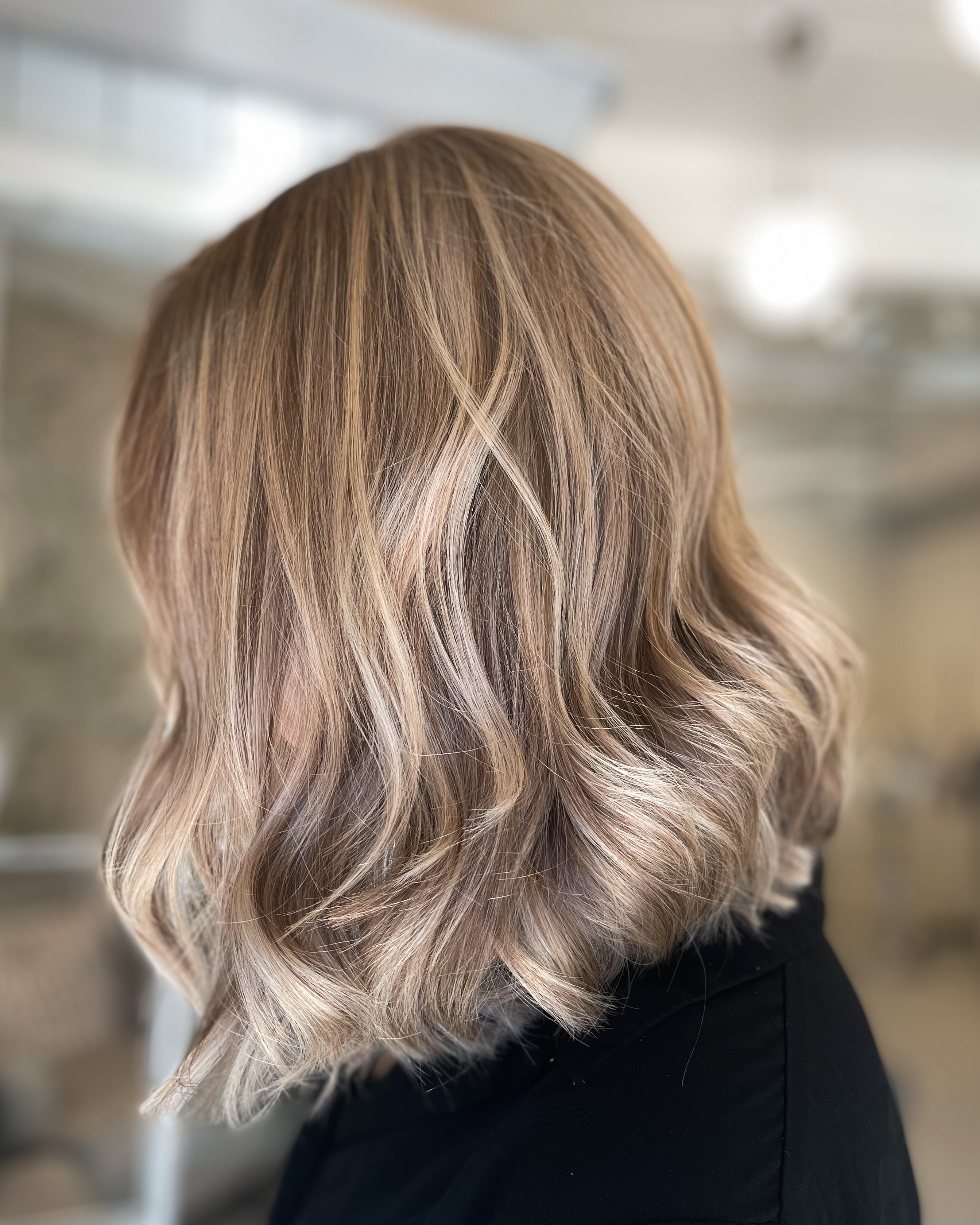 Beige blond hårfärg