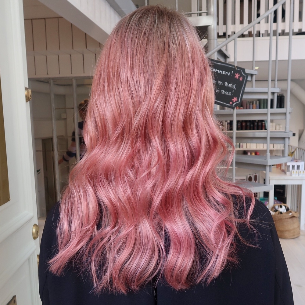 Pink dream hair colour